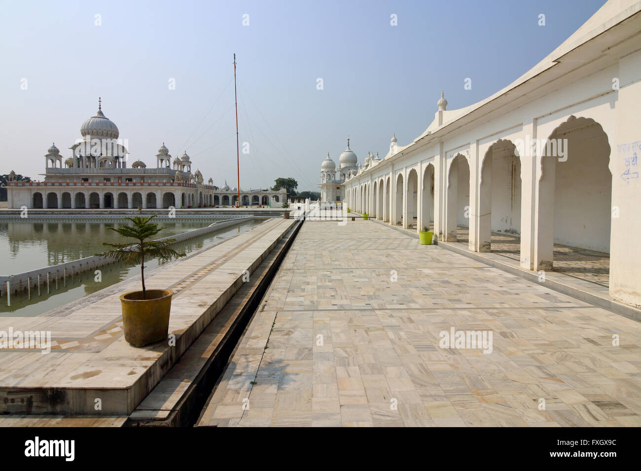 Gurdwara Shri Kapal Mochan Sahib, Bilaspur in the Indian state of ...