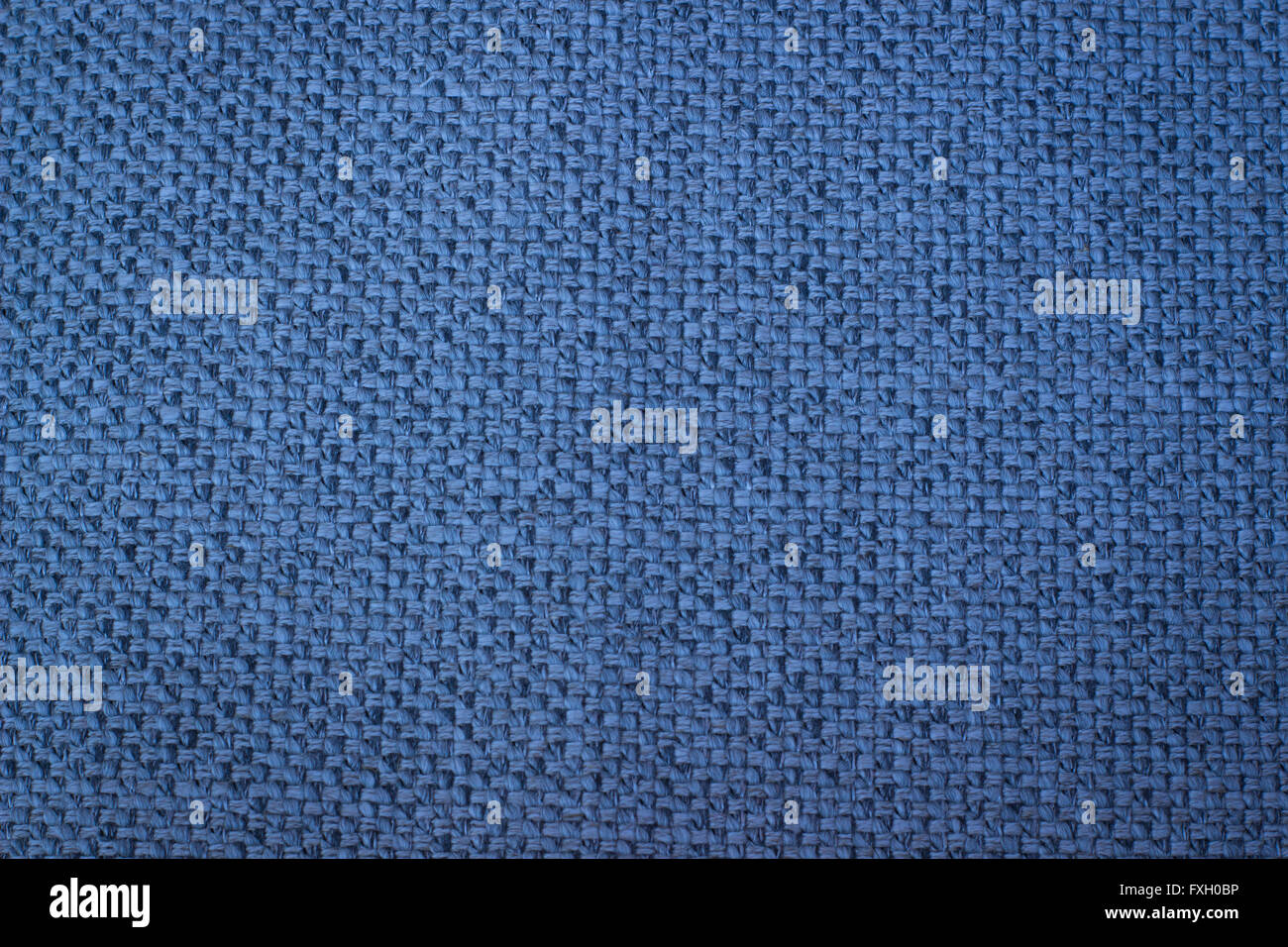 Rustic canvas fabric texture in blue color Stock Photo - Alamy