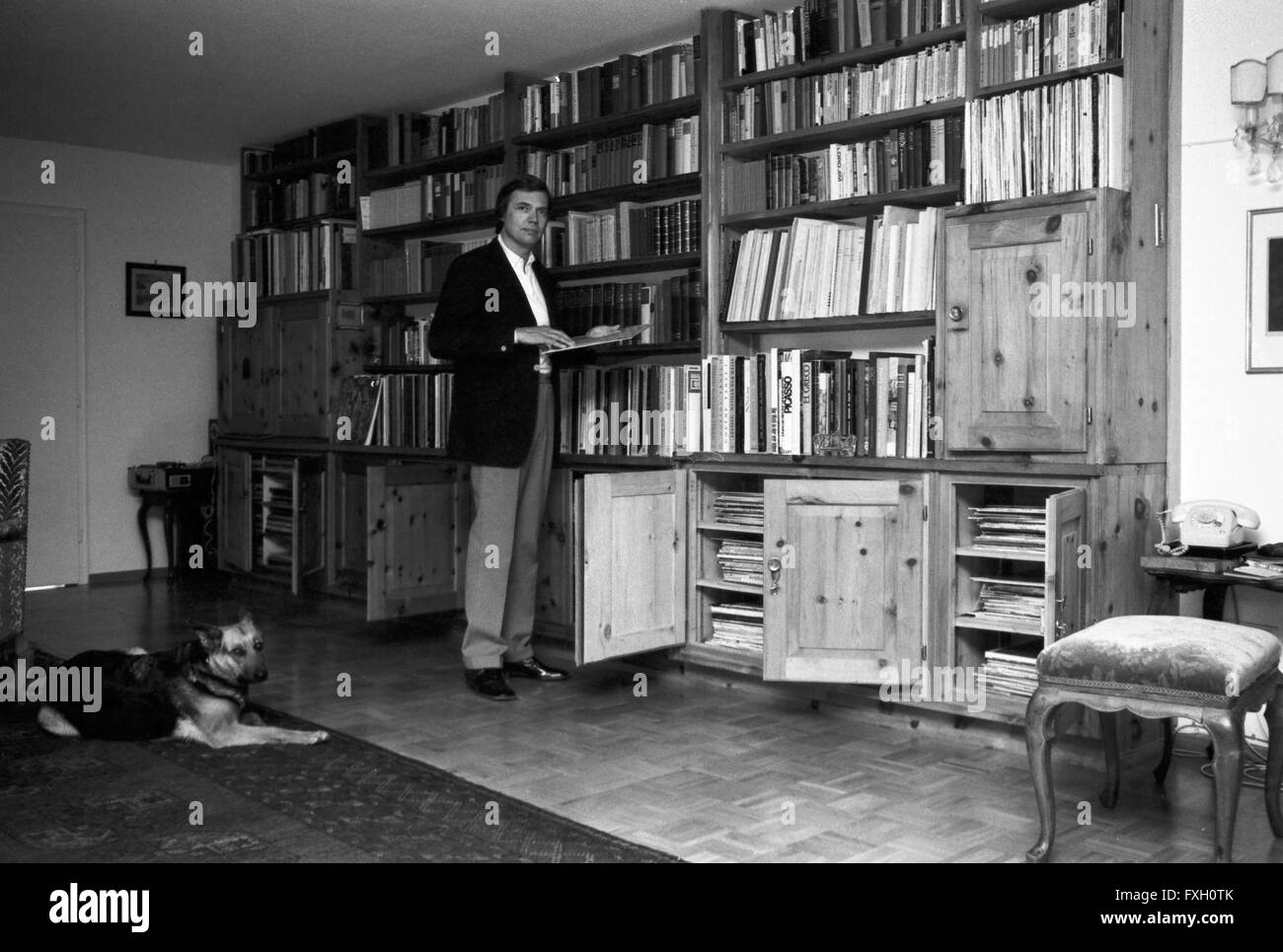 Der deutsche Schauspieler Karlheinz Böhm, Deutschland 1970er Jahre ...