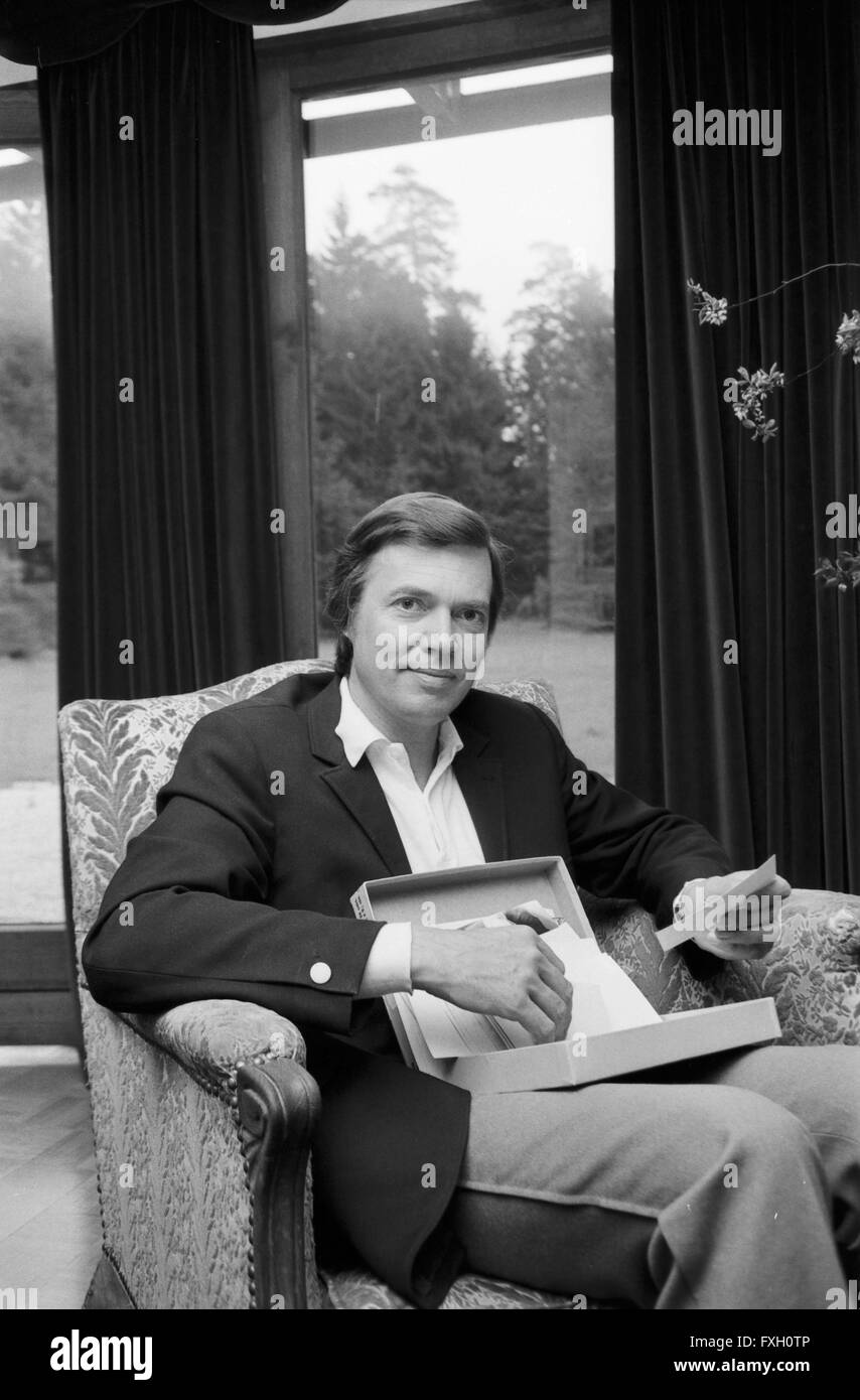 Der deutsche Schauspieler Karlheinz Böhm, Deutschland 1970er Jahre ...