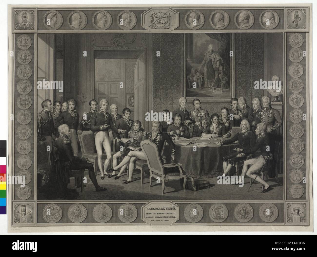 The Congress Of Vienna 1815 High Resolution Stock Photography and ...