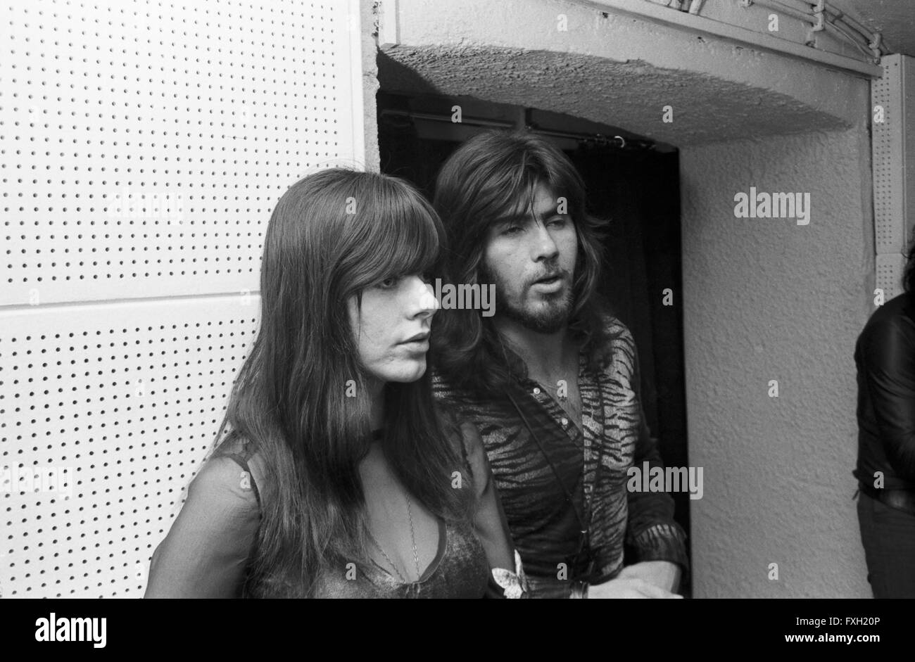 Sängerin Susan Aviles in München mit dem israelischen Sänger Abi Ofarm ...