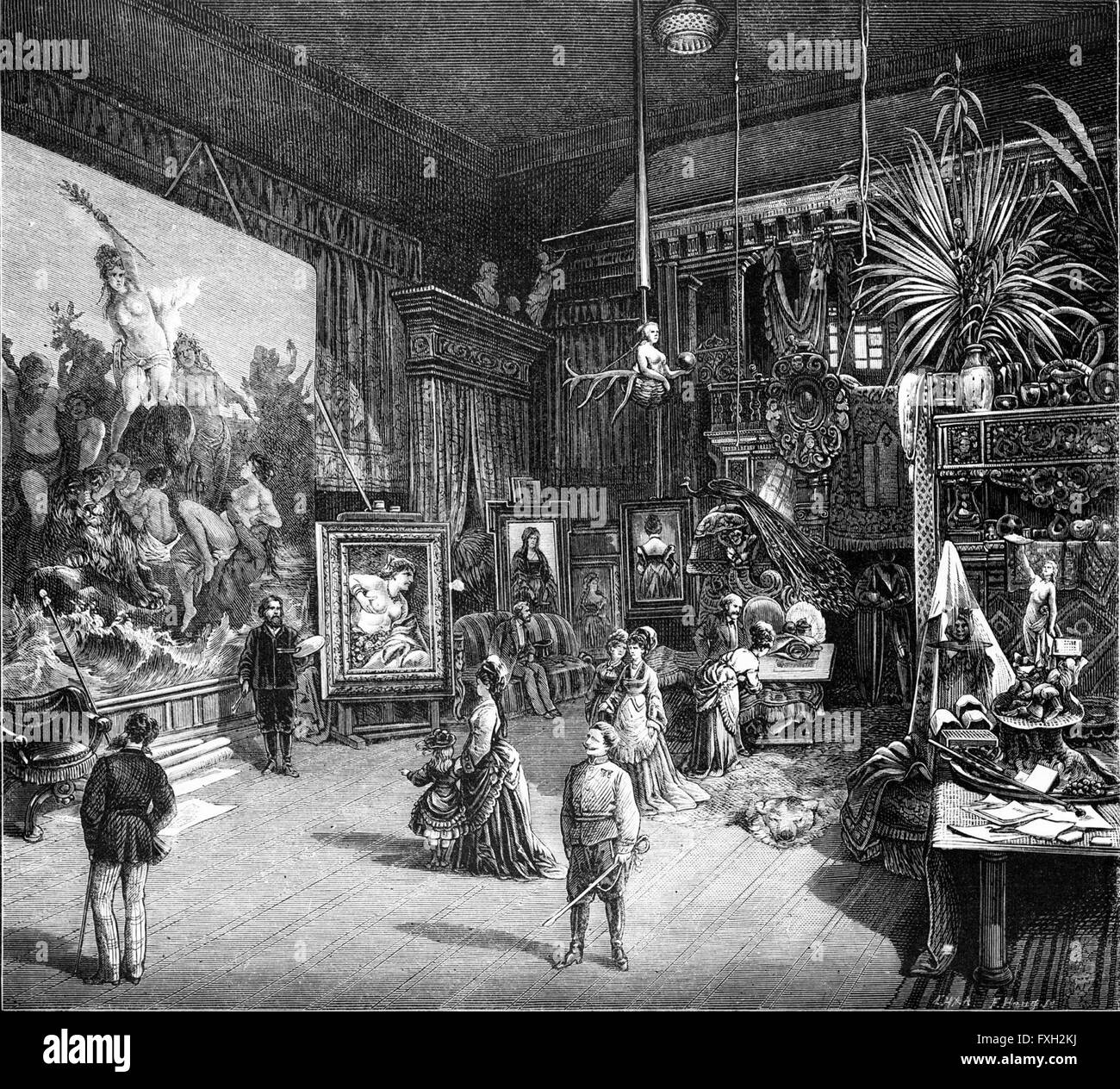 Hans makart studio hi-res stock photography and images - Alamy