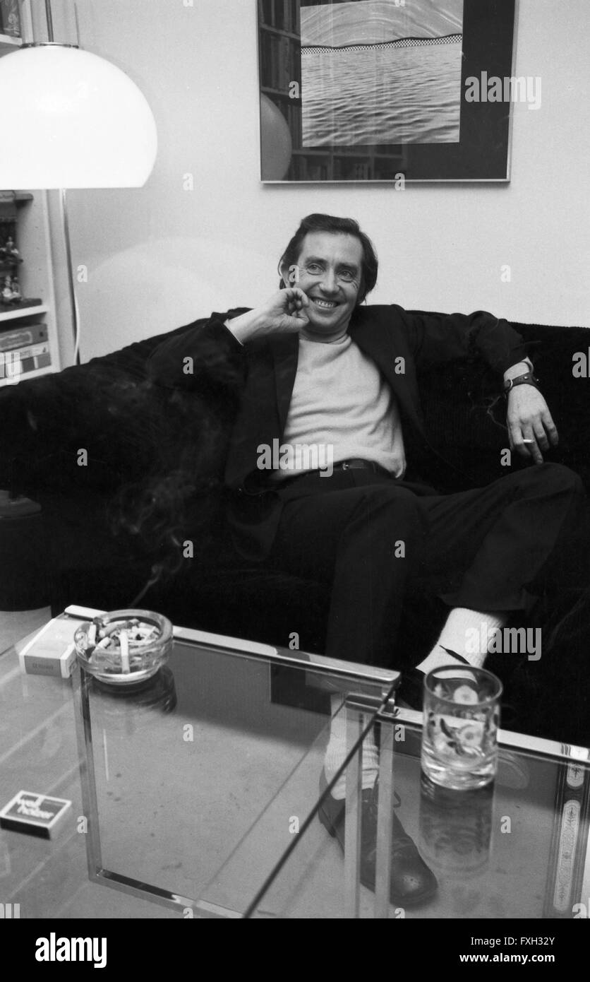 Der deutsche Schauspieler und Synchronsprecher Hans Clarin, Deutschland ...