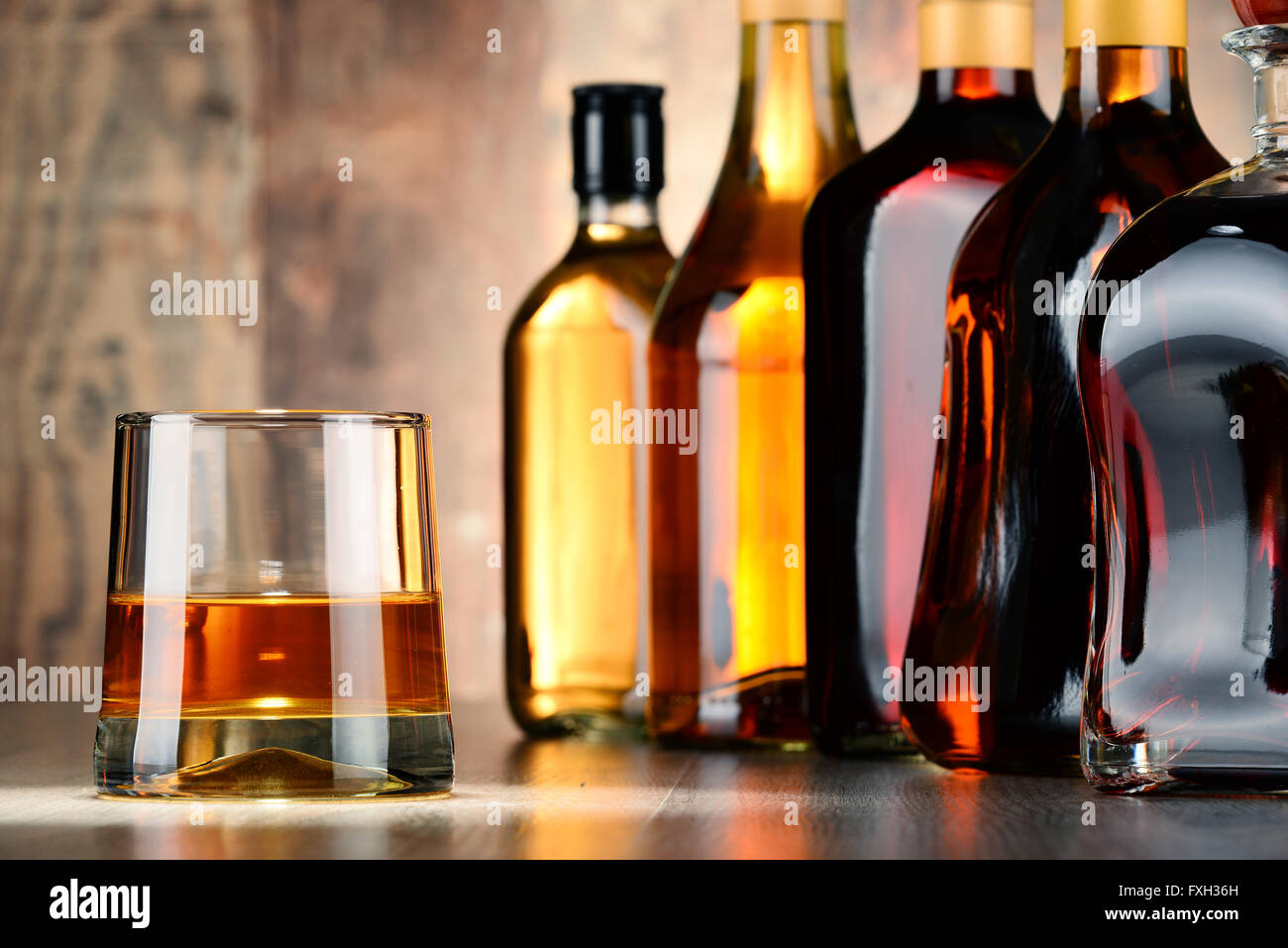 Spirits beverages hi-res stock photography and images - Alamy