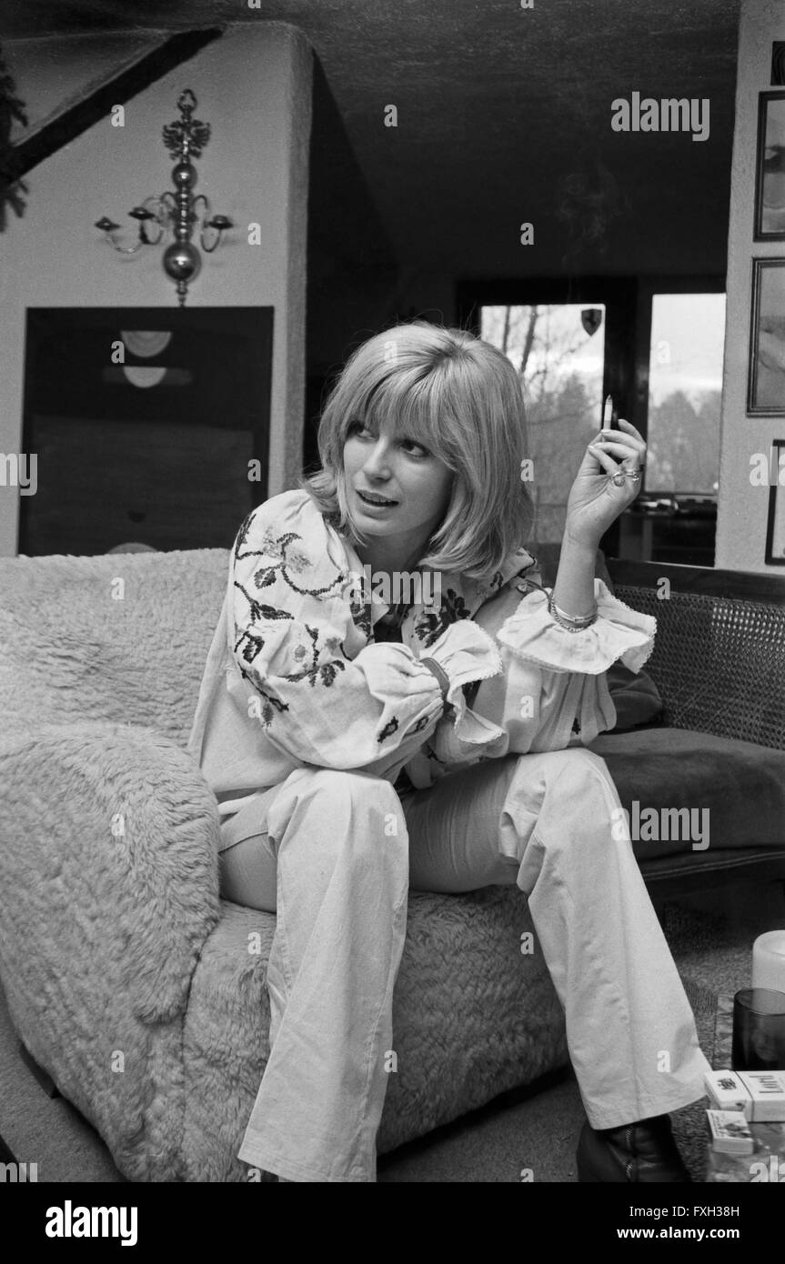 Deutsche Schauspielerin Christiane Krüger, Deutschland 1970er Jahre ...