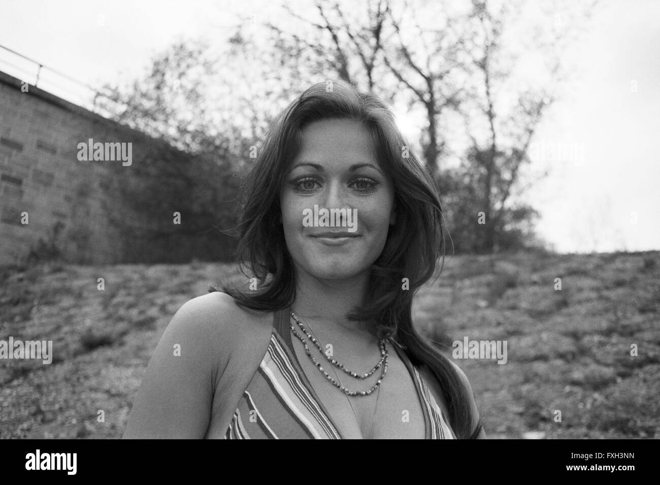 Deutsche Schauspielerin Gundy Grand beim Fotoshooting, Deutschland ...