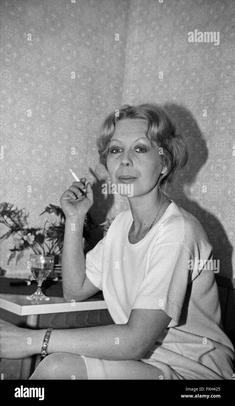 Deutsche Schauspielerin Christina Walter, Deutschland 1970er Jahre ...