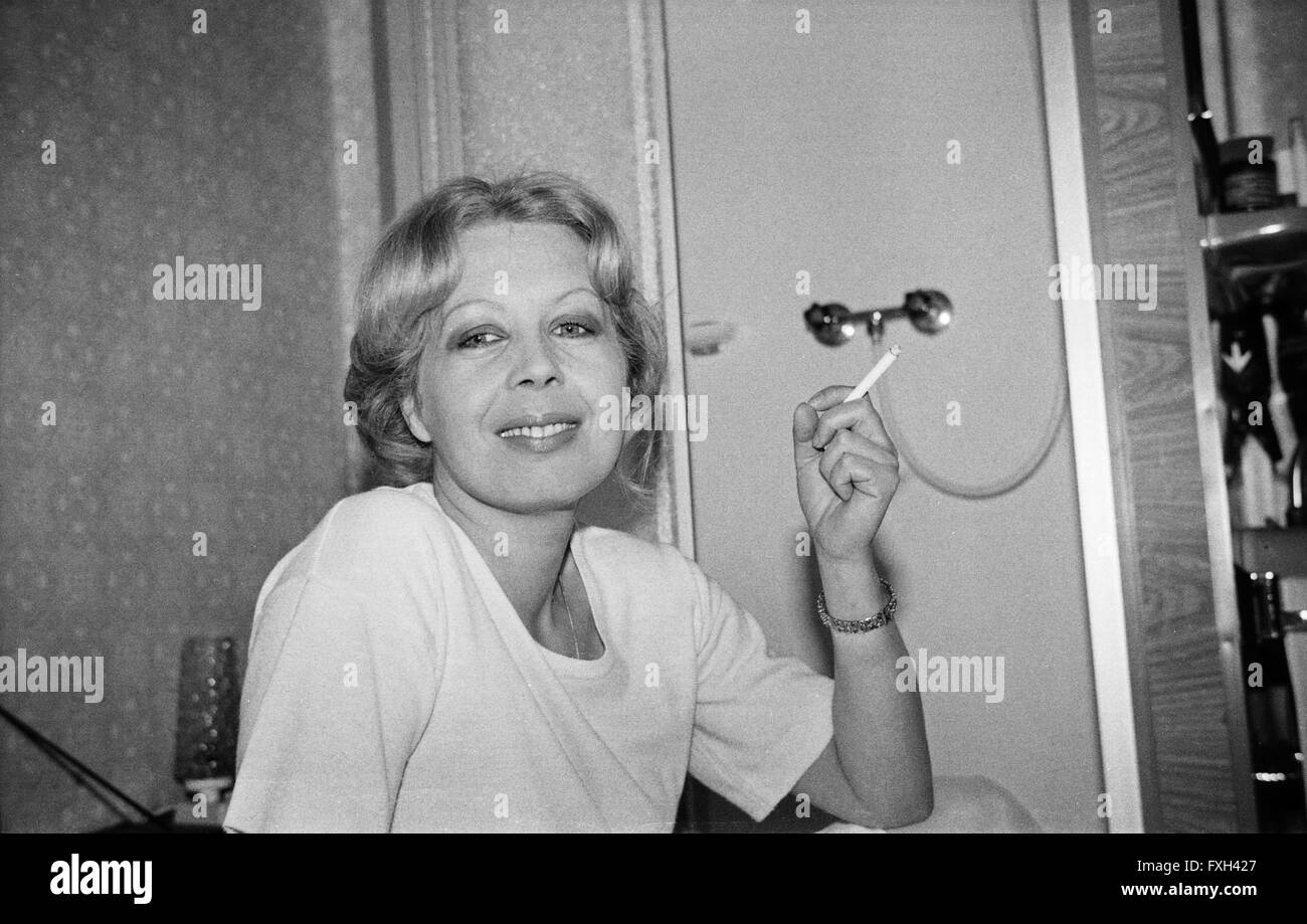 Deutsche Schauspielerin Christina Walter, Deutschland 1970er Jahre ...