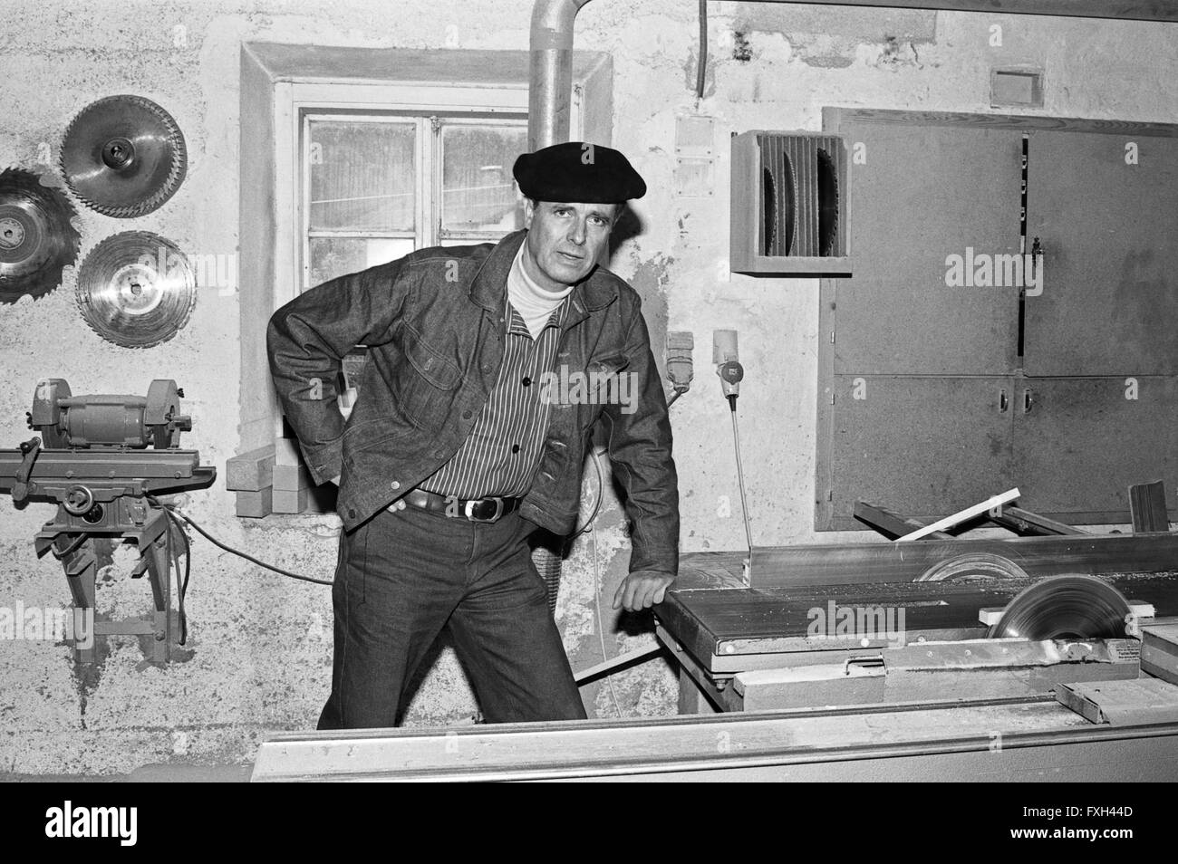 Der deutsche Schauspieler Joachim Hansen, Deutschland 1970er Jahre ...