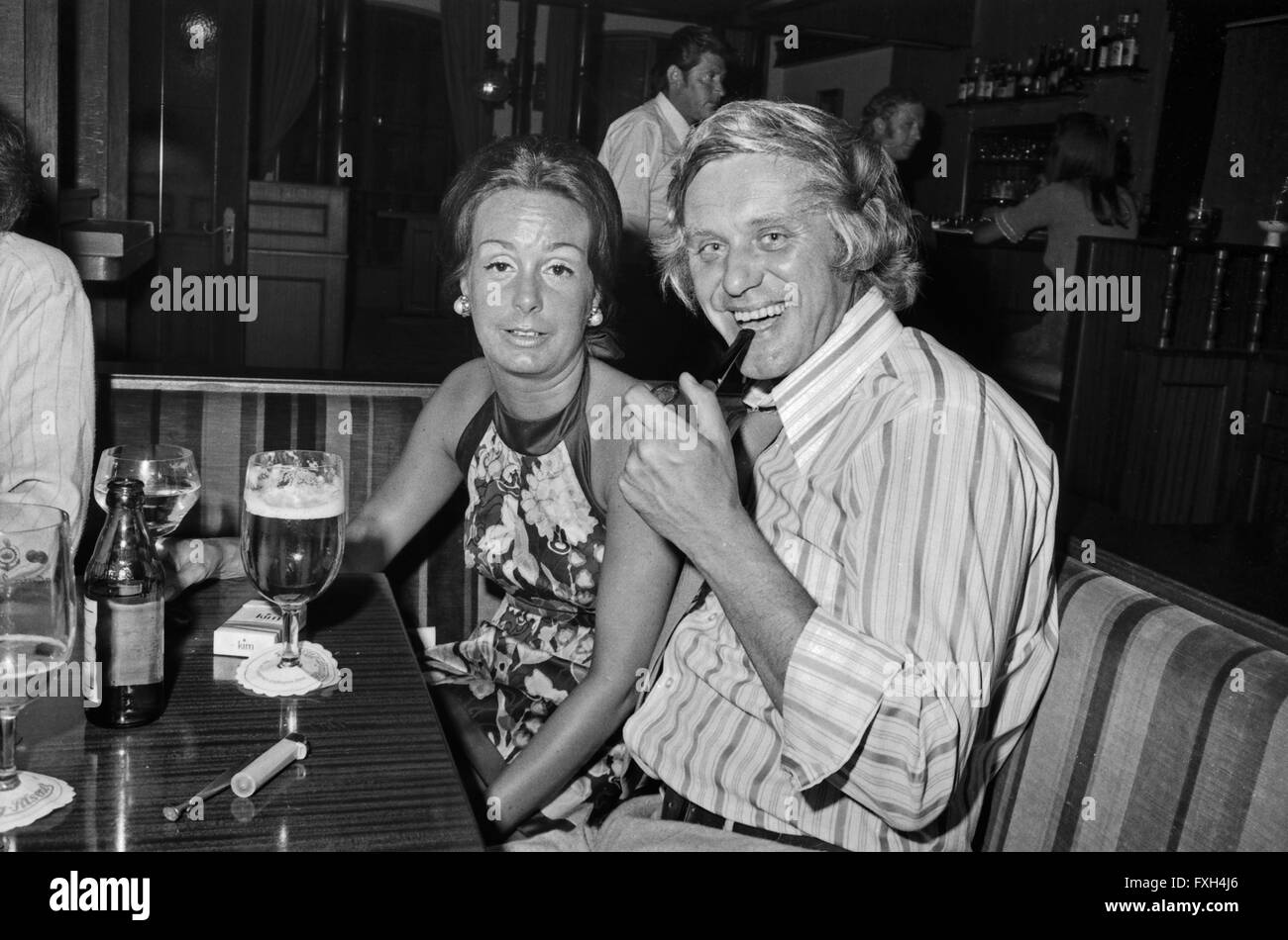 Der deutsche Schauspieler und Synchronsprecher Horst Frank bei einem ...