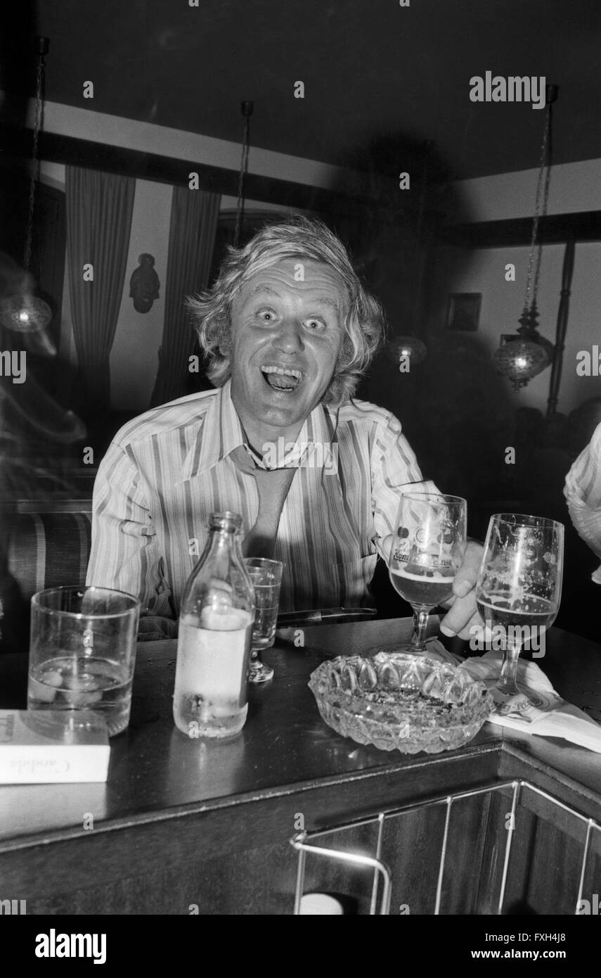 Der deutsche Schauspieler und Synchronsprecher Horst Frank bei einem ...