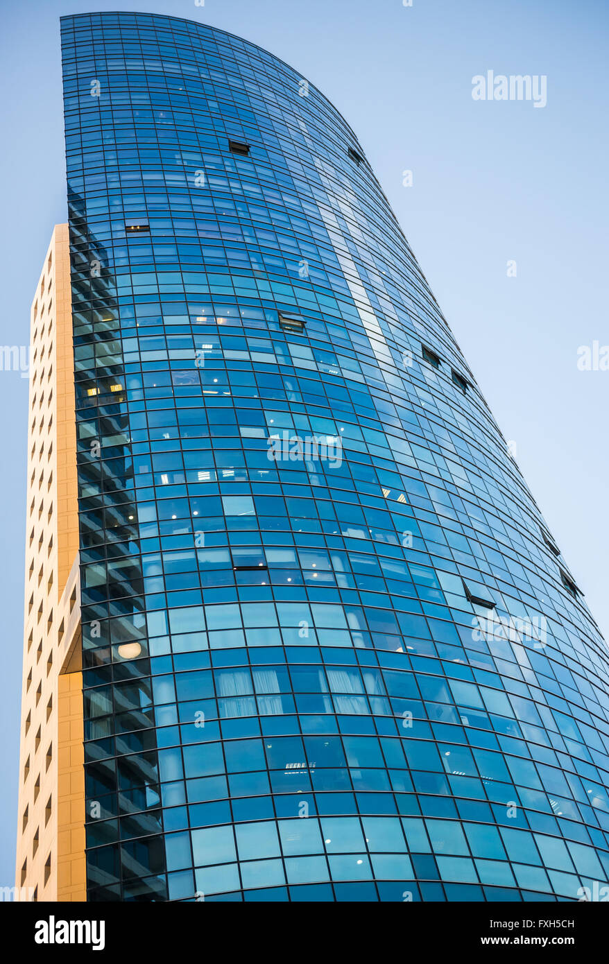 Africa Israel Tower in Tel Aviv city, Israel Stock Photo - Alamy