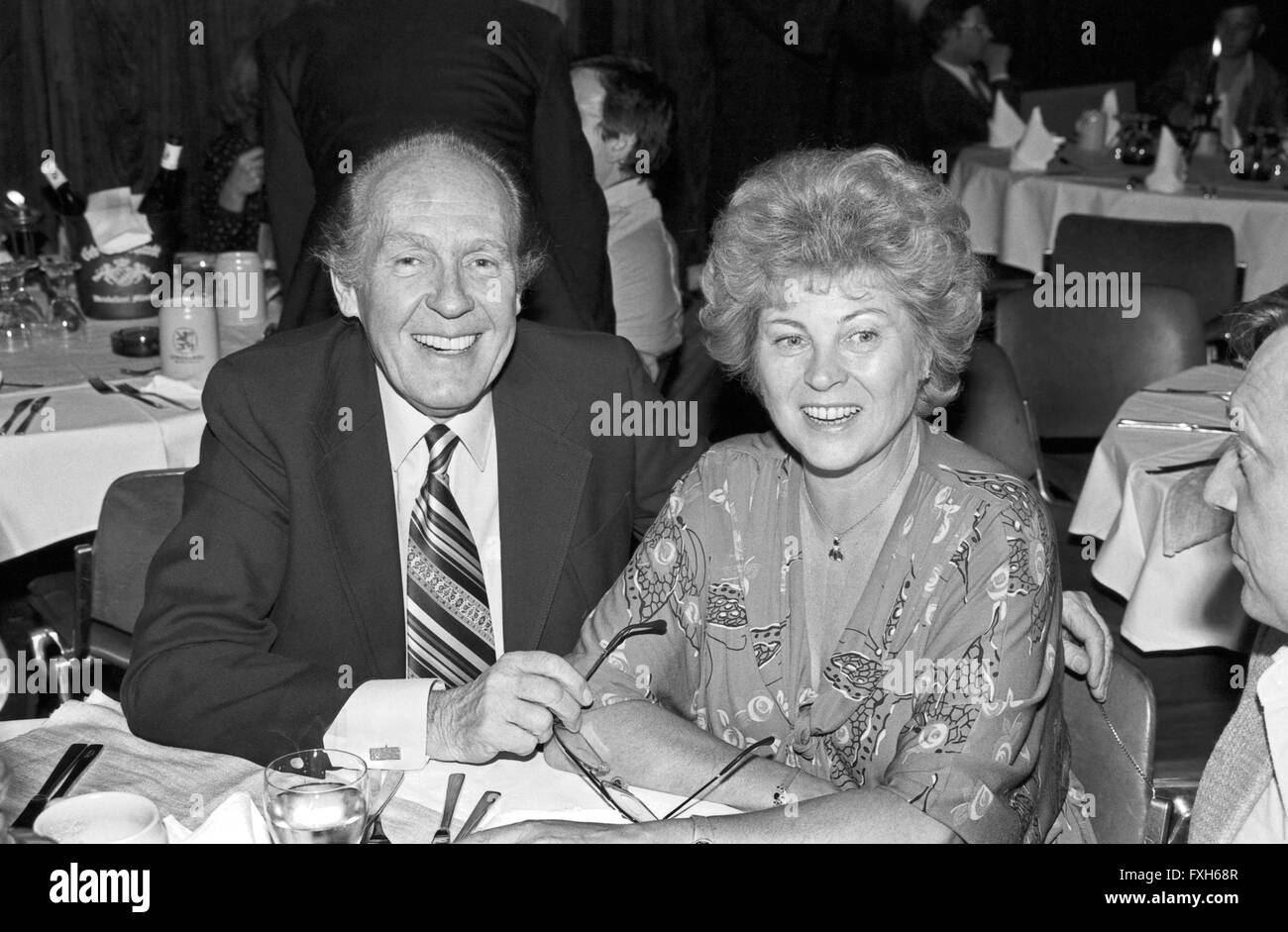 Fred Kraus und Margit Schramm bei der Verleihung der Goldenen ...