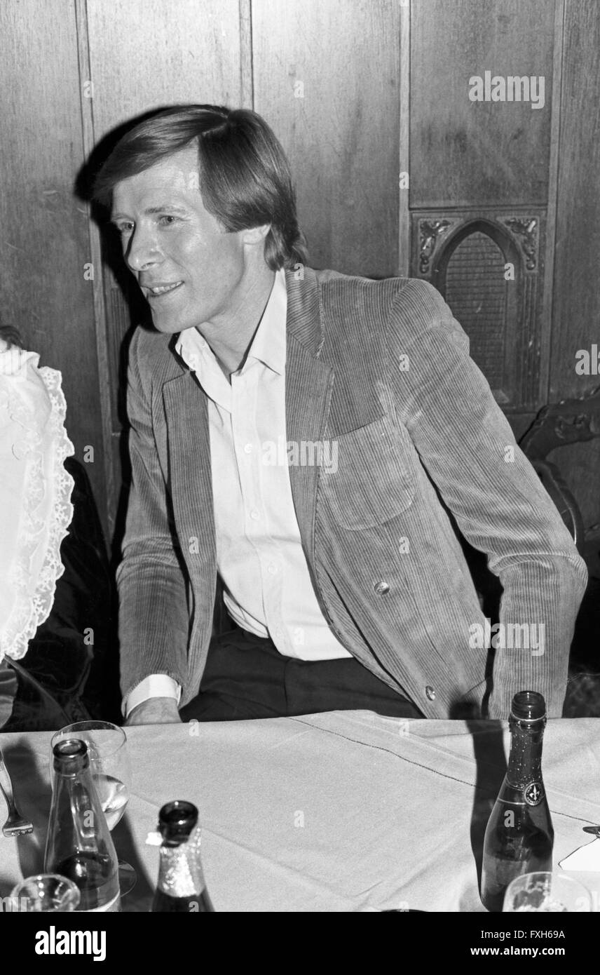 Der deutsche Schauspieler Horst Janson bei der Premierenfeier des ...