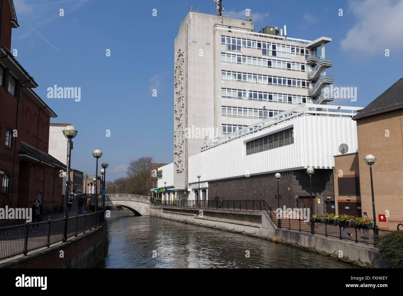 chelmsford town centre essex england uk gb Stock Photo - Alamy