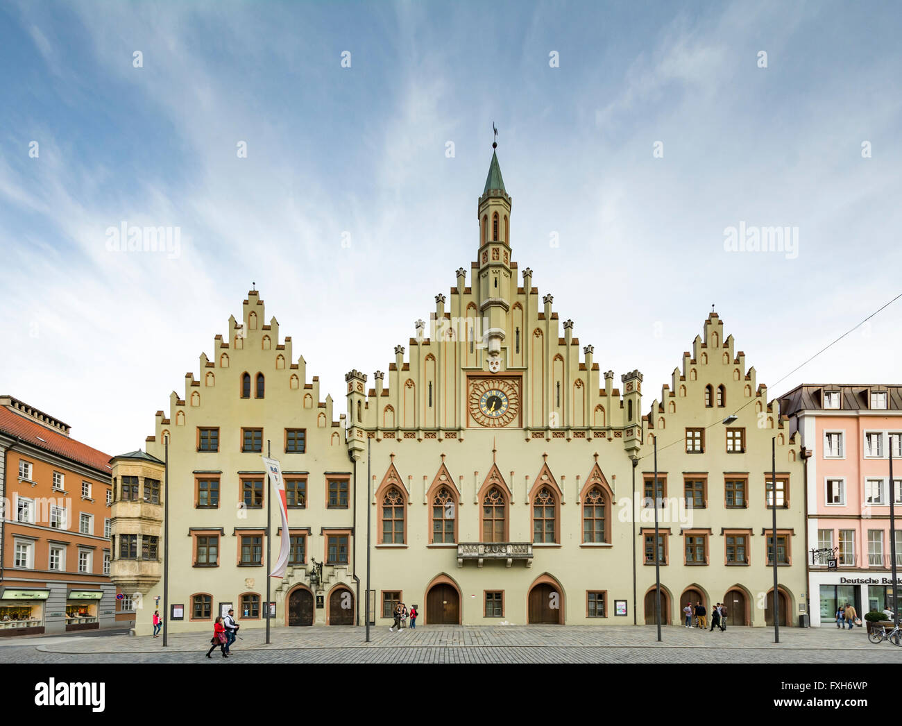 Landshut town hall hi-res stock photography and images - Alamy