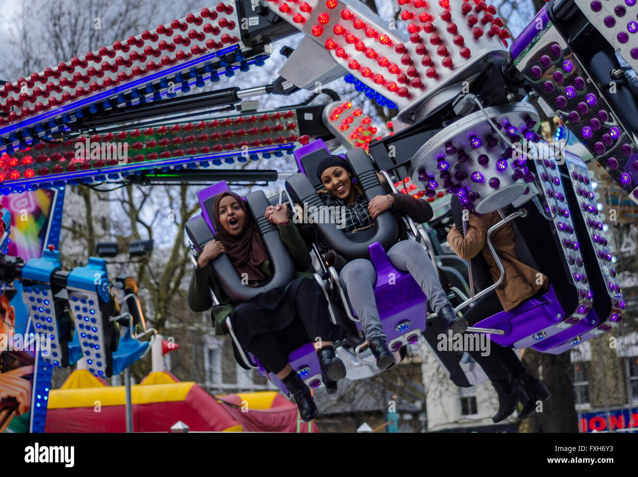 Funfair on shepherds bush green hi-res stock photography and images - Alamy