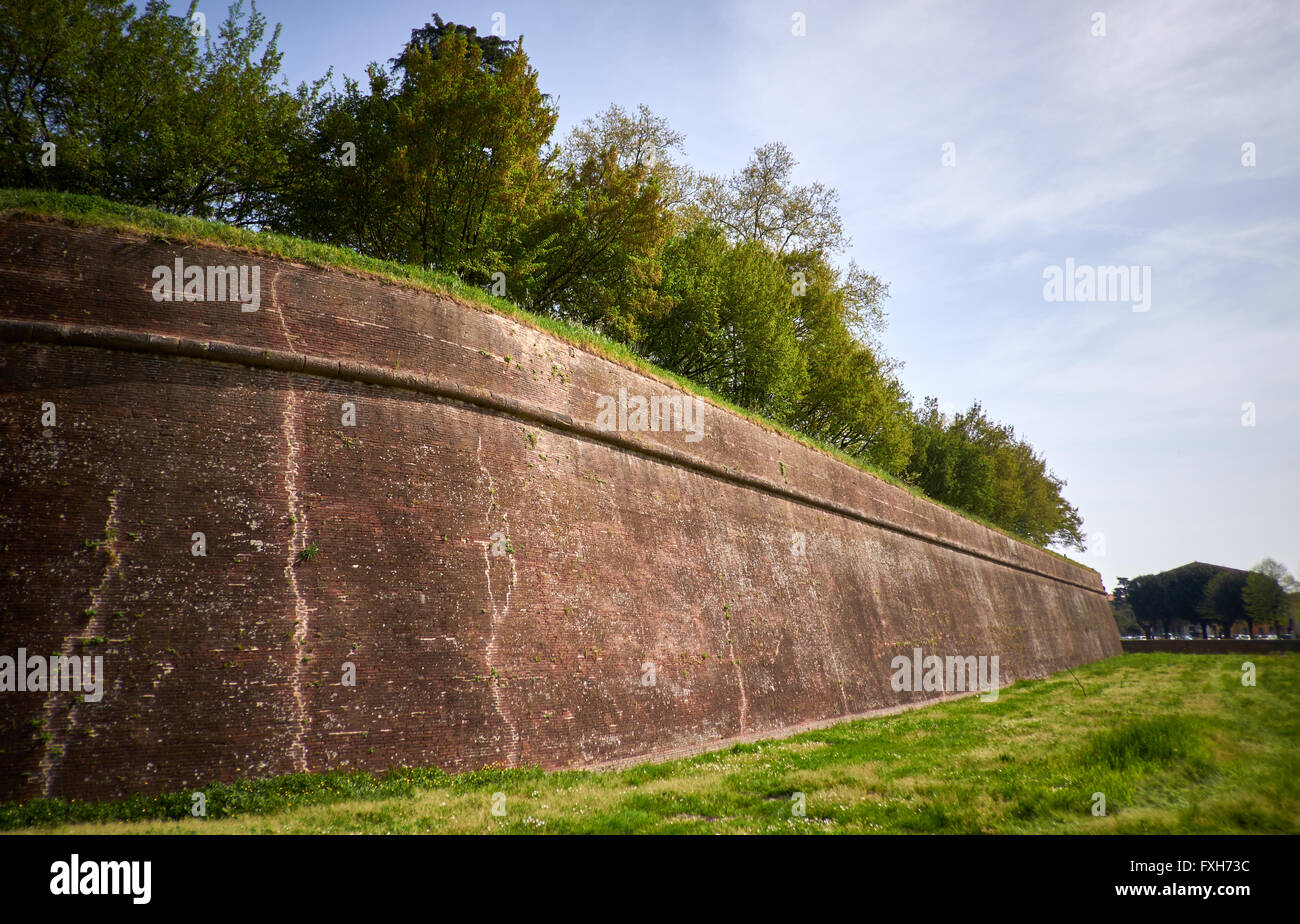 Lucca medieval walls hi-res stock photography and images - Alamy
