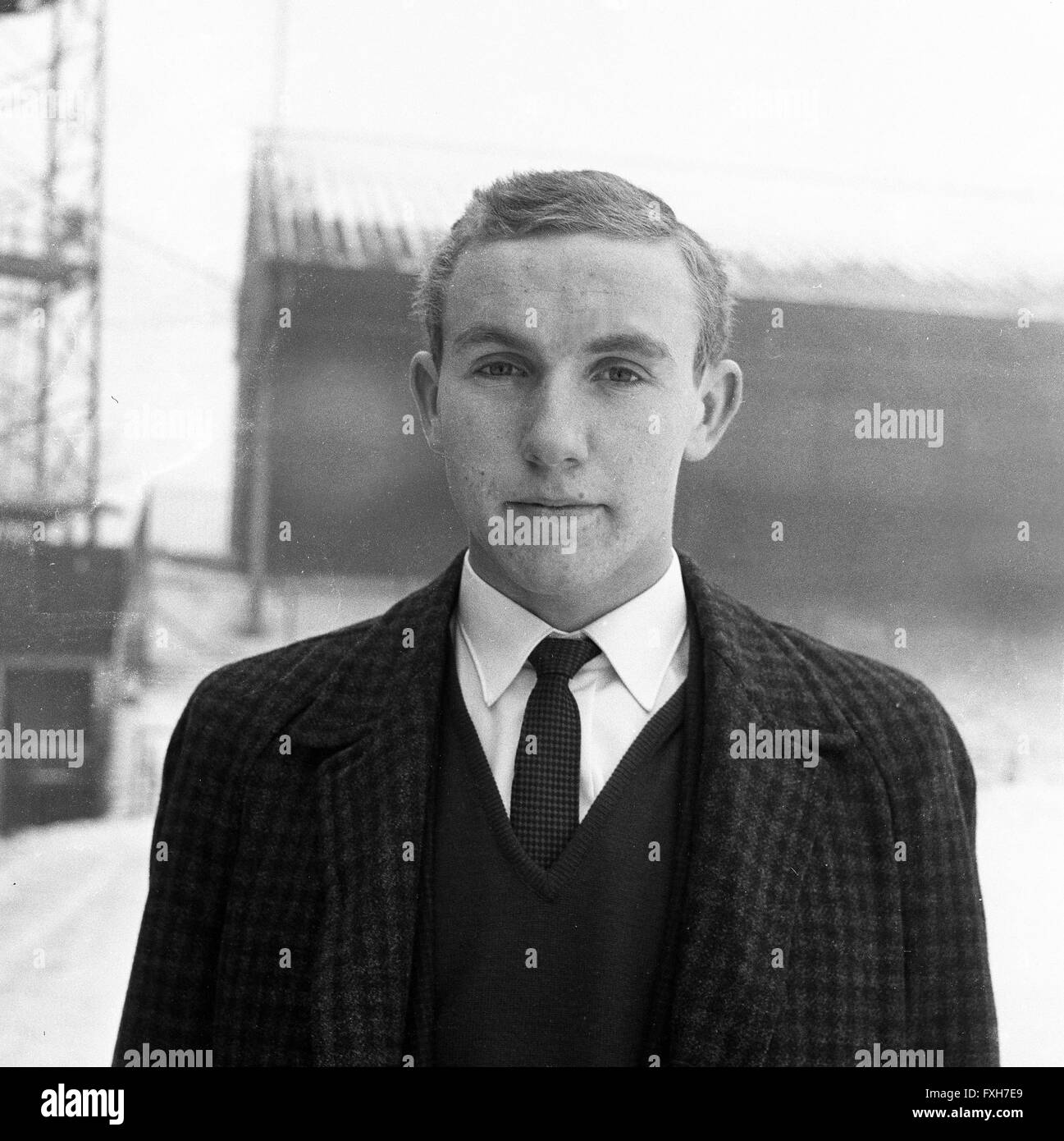 Dave Clement Wolverhampton Wanderers footballer 1963 Stock Photo - Alamy