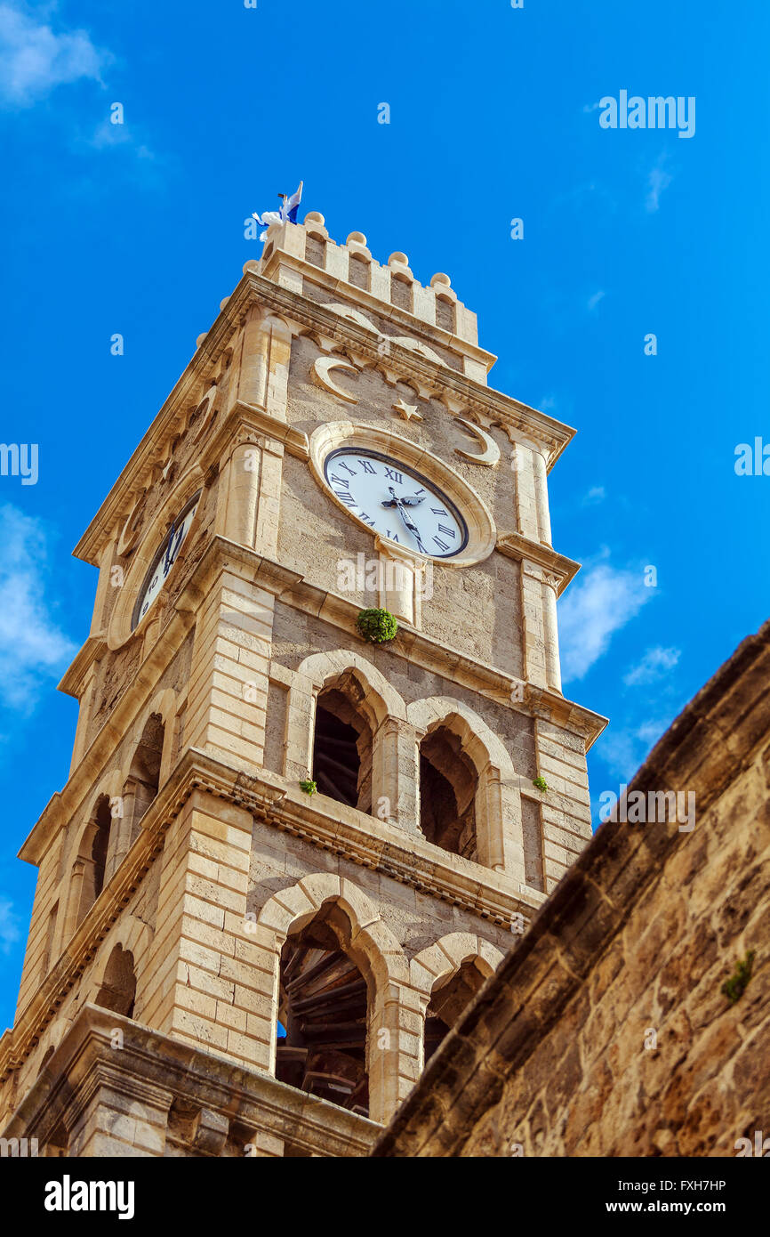 Clock tower in old city hi-res stock photography and images - Alamy