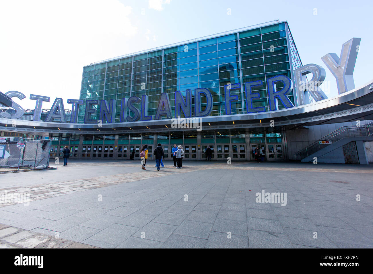 Staten island ferry terminal, New York City, United States of America ...