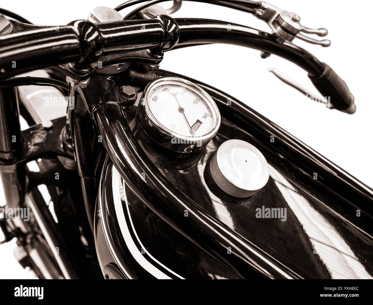 Custom motorcycle fuel tank hi-res stock photography and images - Alamy