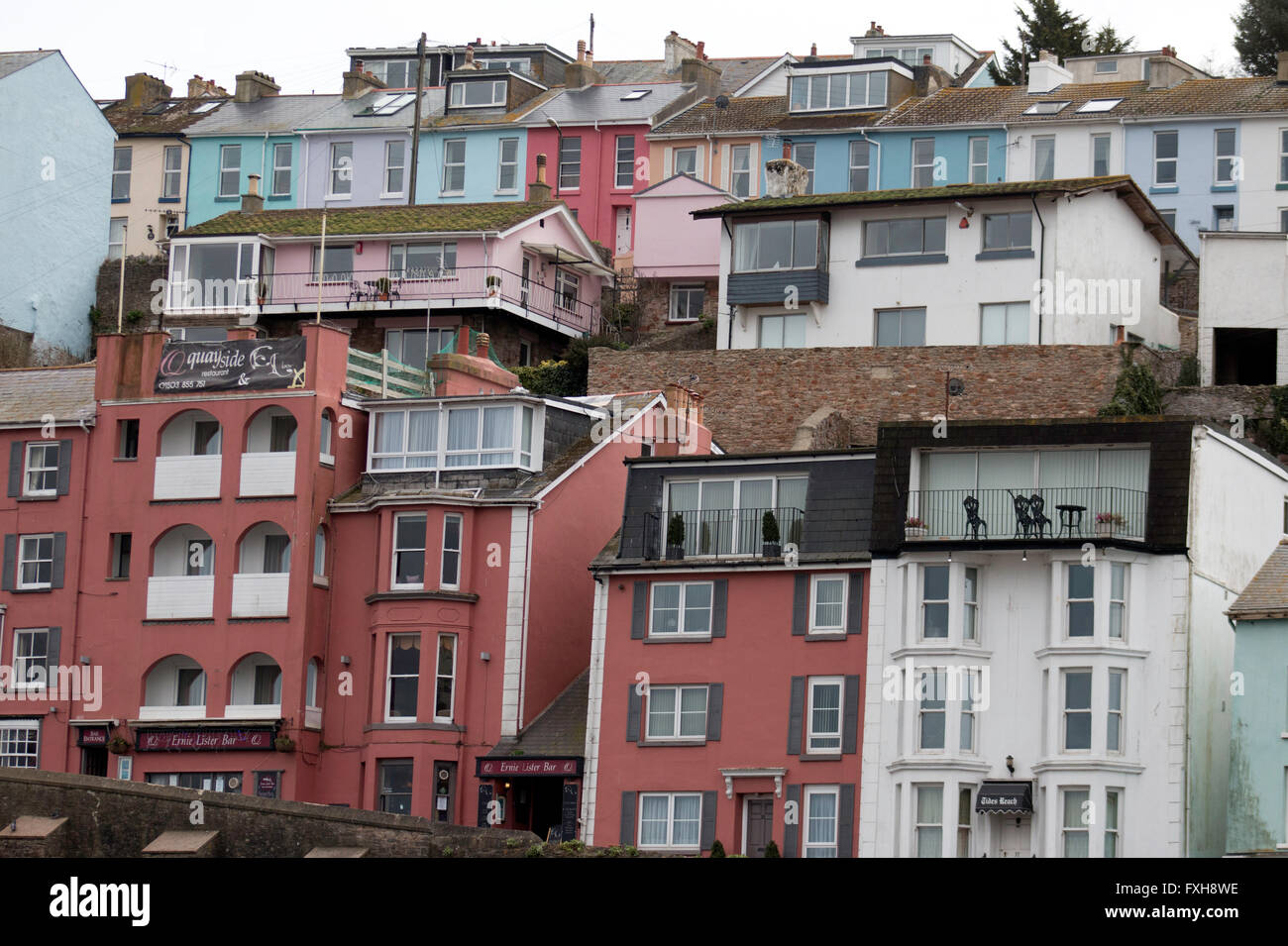Brixham houses hi-res stock photography and images - Alamy