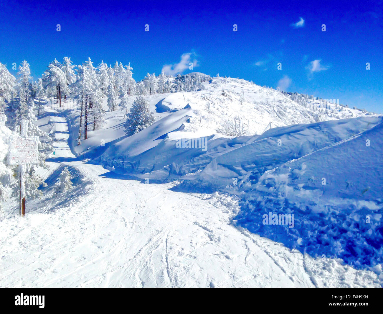 Top of Bear Mt. California Stock Photo - Alamy