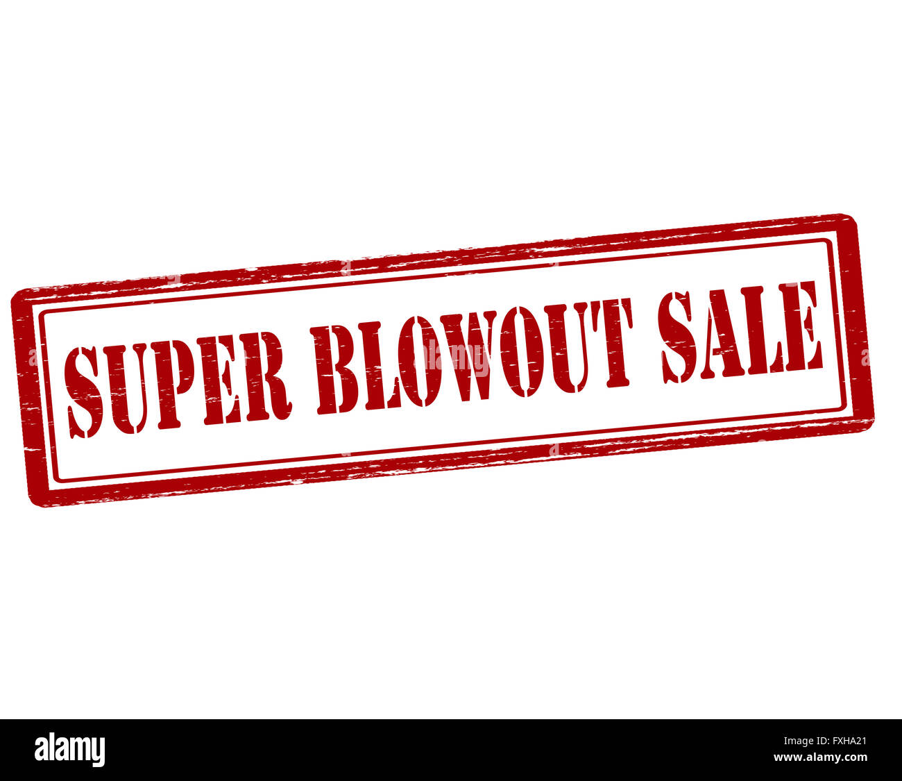 Rubber stamp with text super blowout sale inside, vector illustration ...