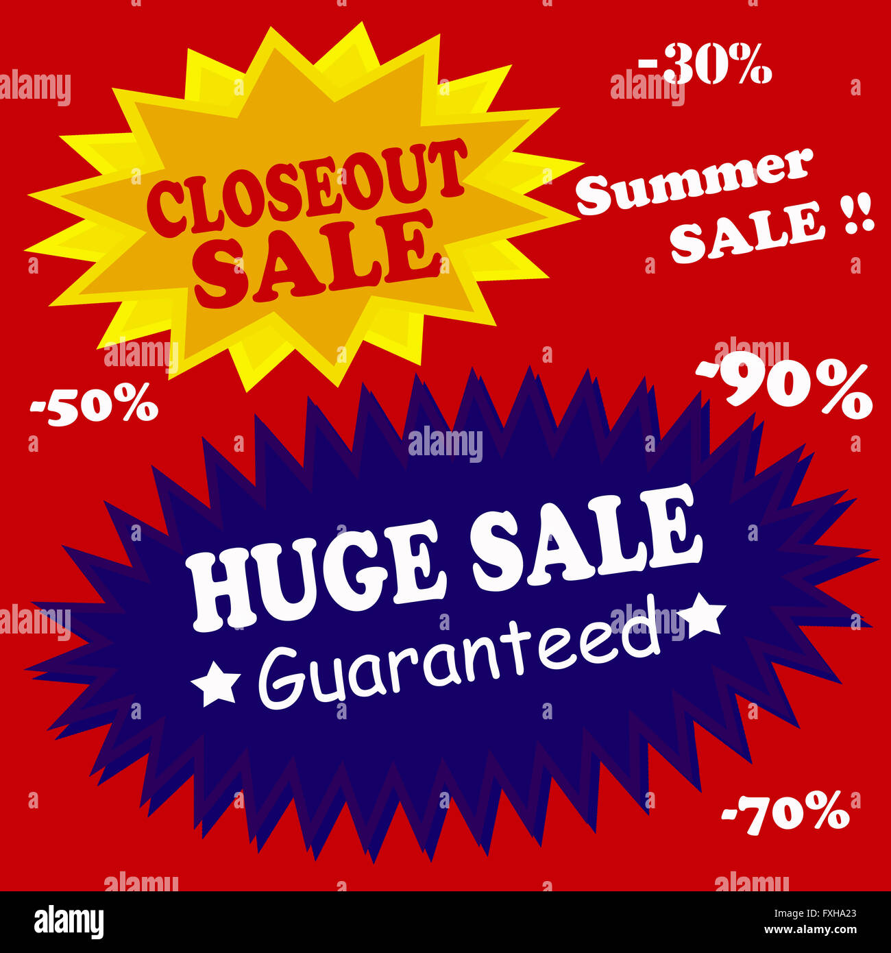 Set of stamps with text inside, vector illustration` Stock Photo - Alamy