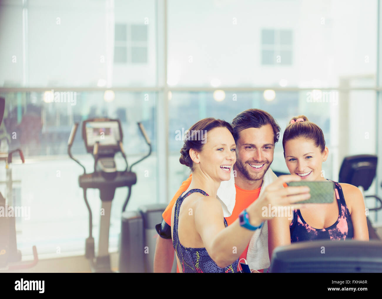 Gym selfie hi-res stock photography and images - Alamy
