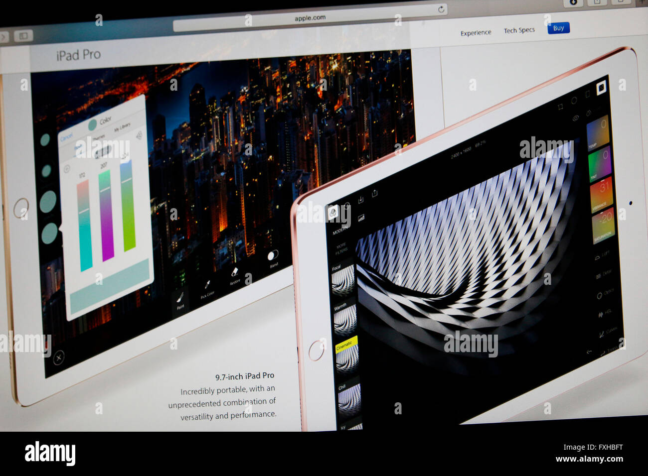 Ipad pro tablet hi-res stock photography and images - Alamy