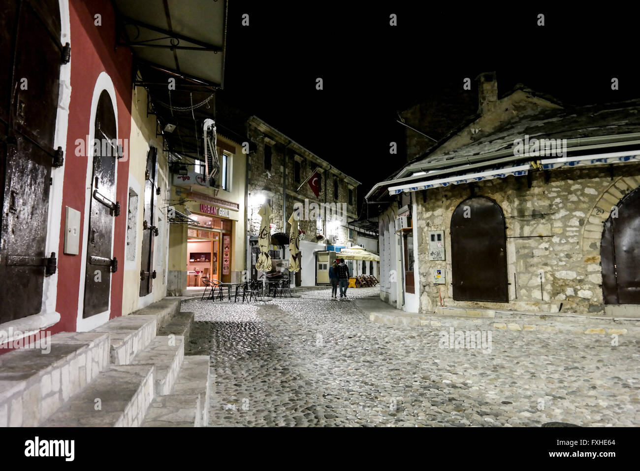 Mostar night hi-res stock photography and images - Alamy