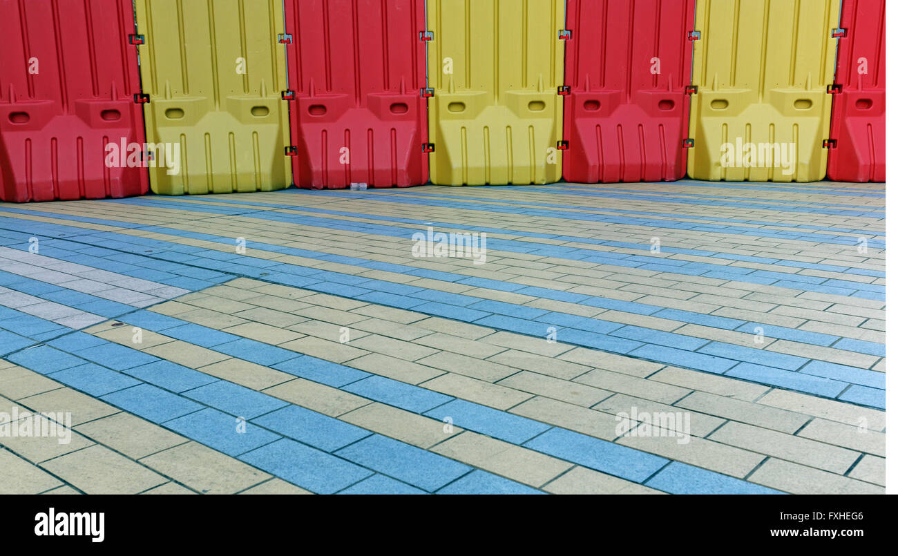 Colour barriers hi-res stock photography and images - Alamy