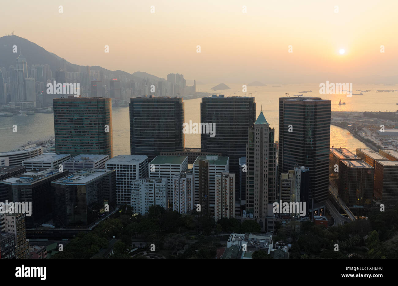 Hong Kong Aerial Stock Photo - Alamy