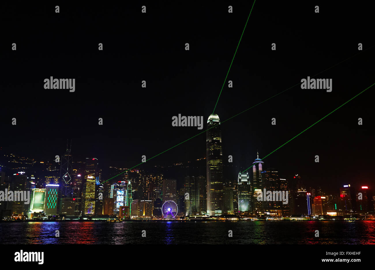 Hong Kong Harbour Stock Photo - Alamy