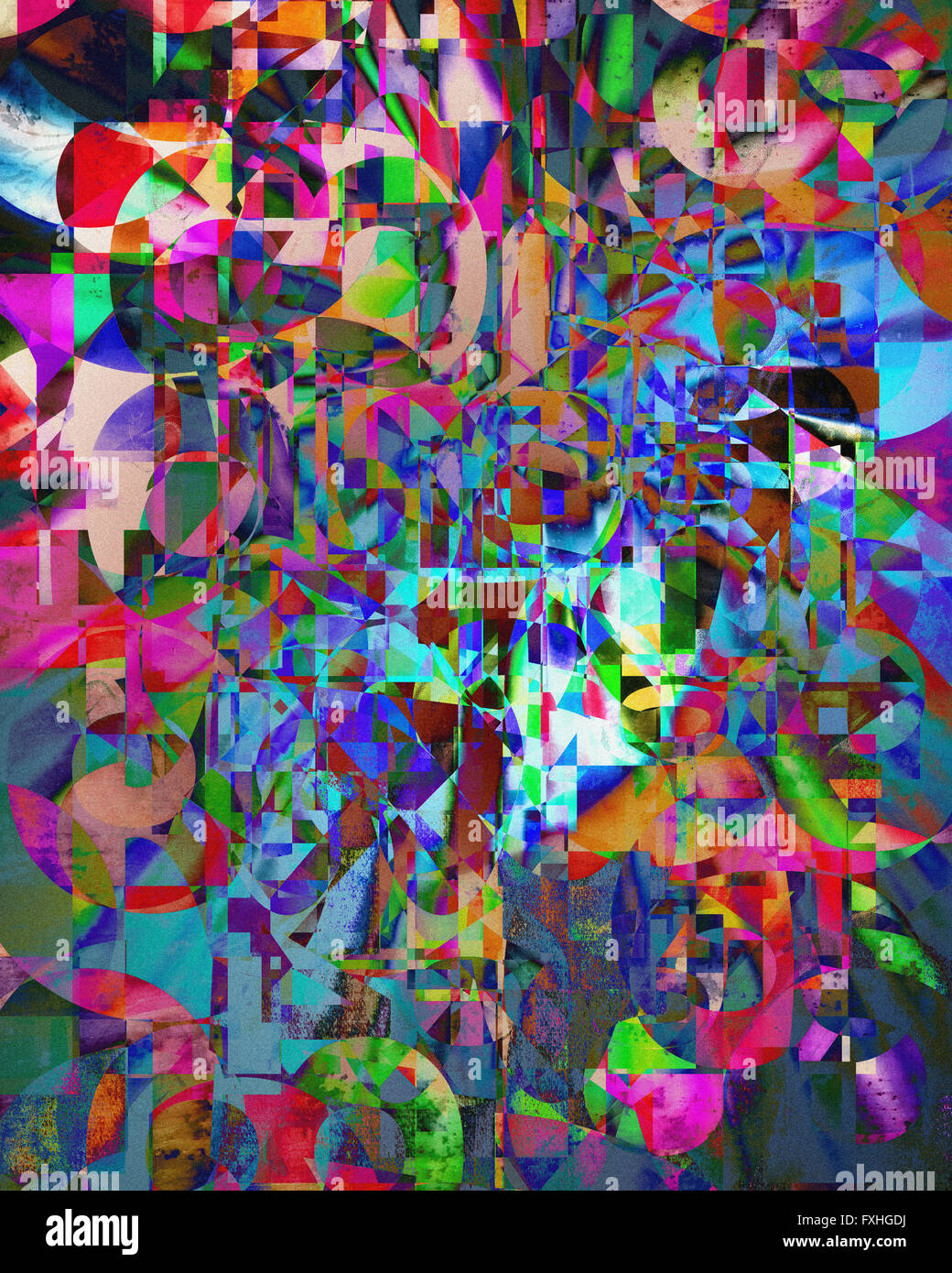 DIGITAL ART: Displaced Reality Stock Photo - Alamy