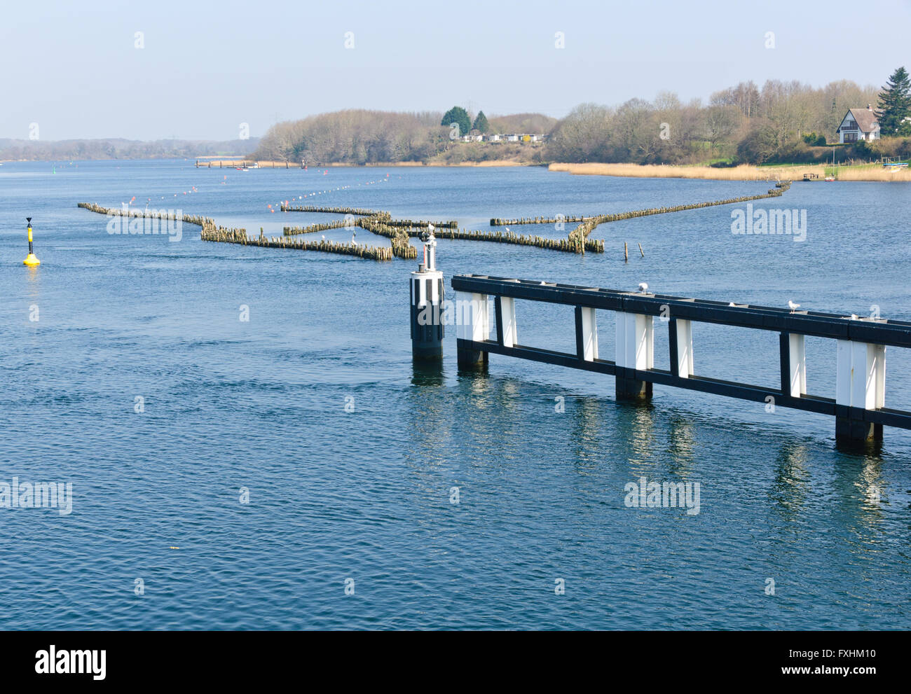 Historical herring weir in the Schlei at Kappeln Stock Photo - Alamy Historical herring weir in the Schlei at Kappeln Stock Photo - Alamy