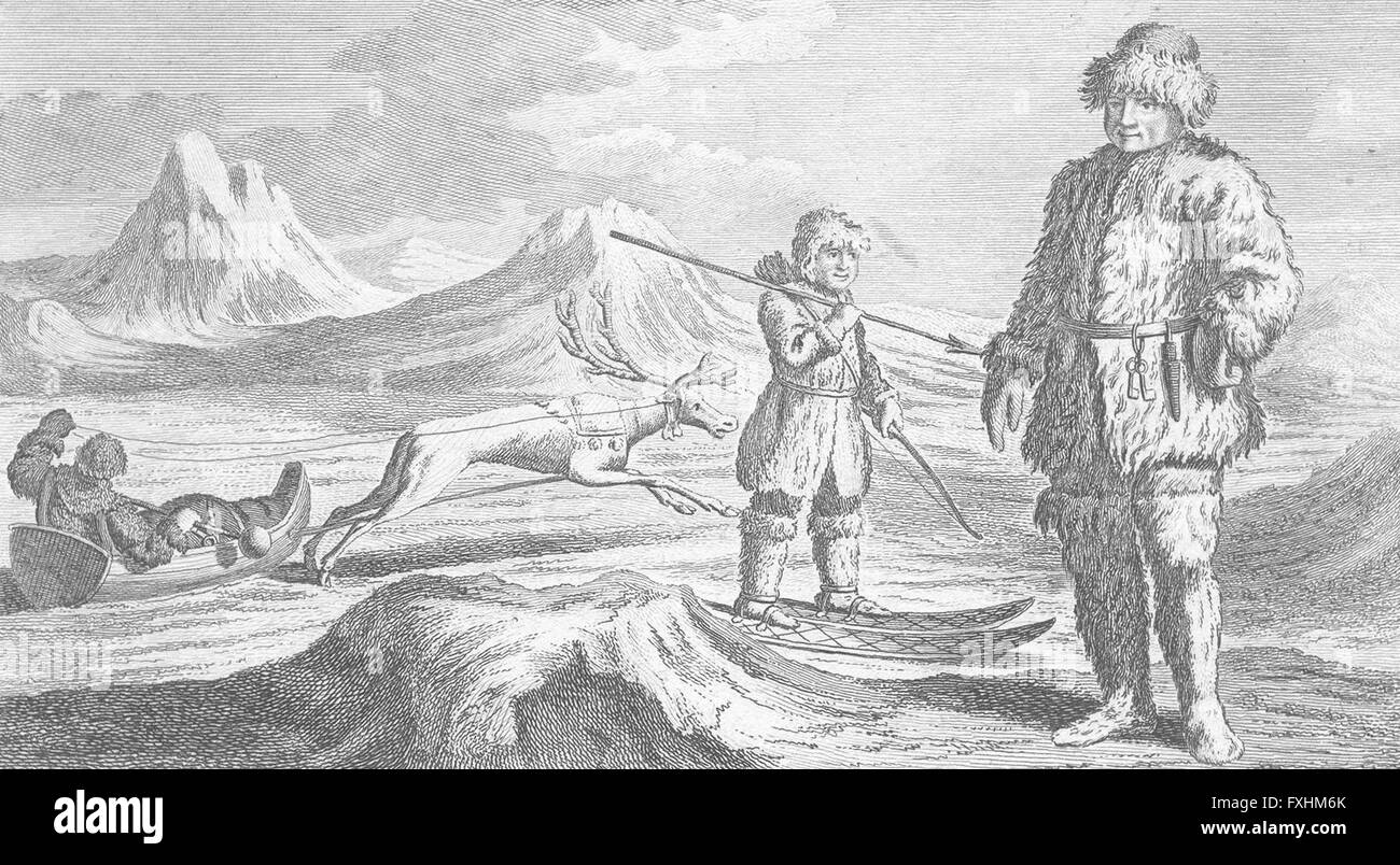 Laplanders hi-res stock photography and images - Alamy