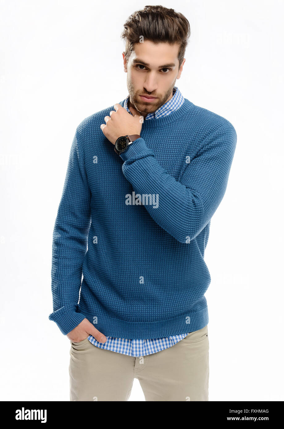 Professional blue hi-res stock photography and images - Alamy