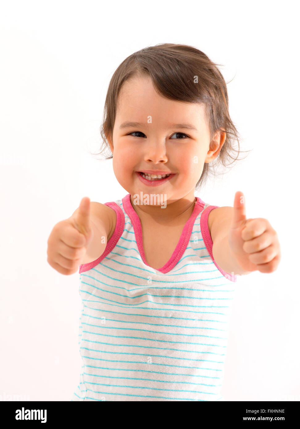 Kid hand showing one finger hi-res stock photography and images - Alamy