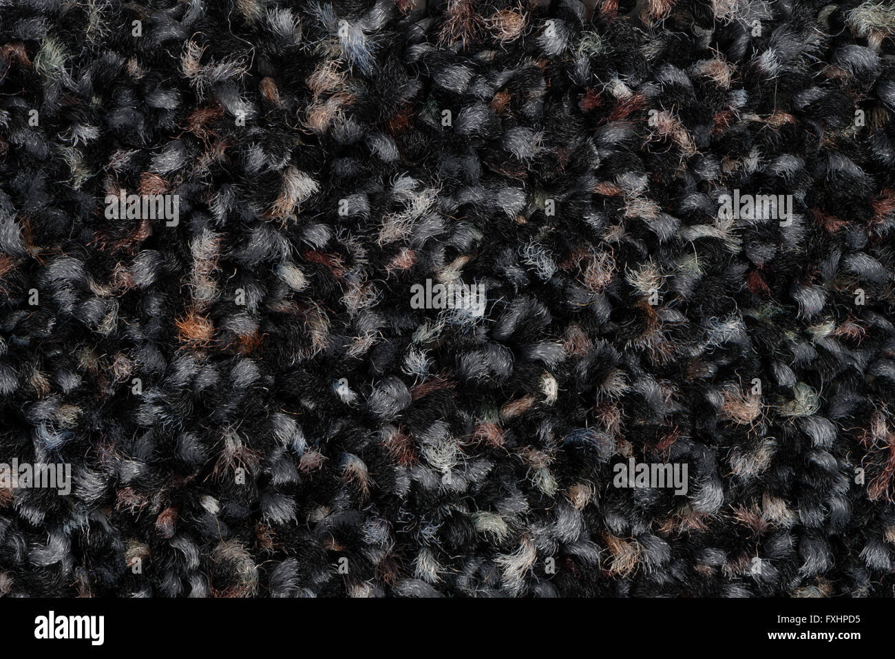 Closeup detail of black carpet texture background Stock Photo - Alamy