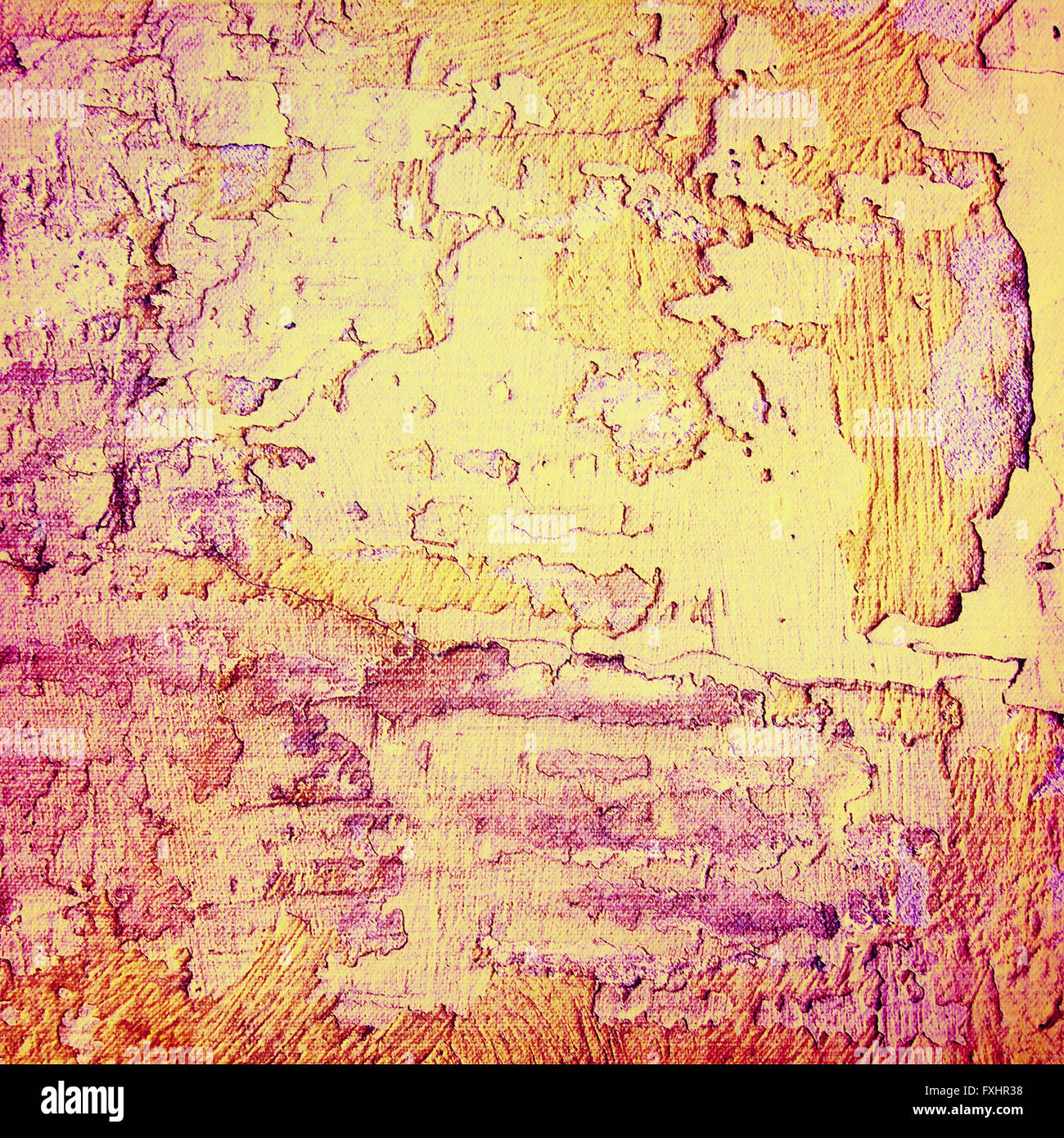 Grunge canvas texture with vignette Stock Photo - Alamy