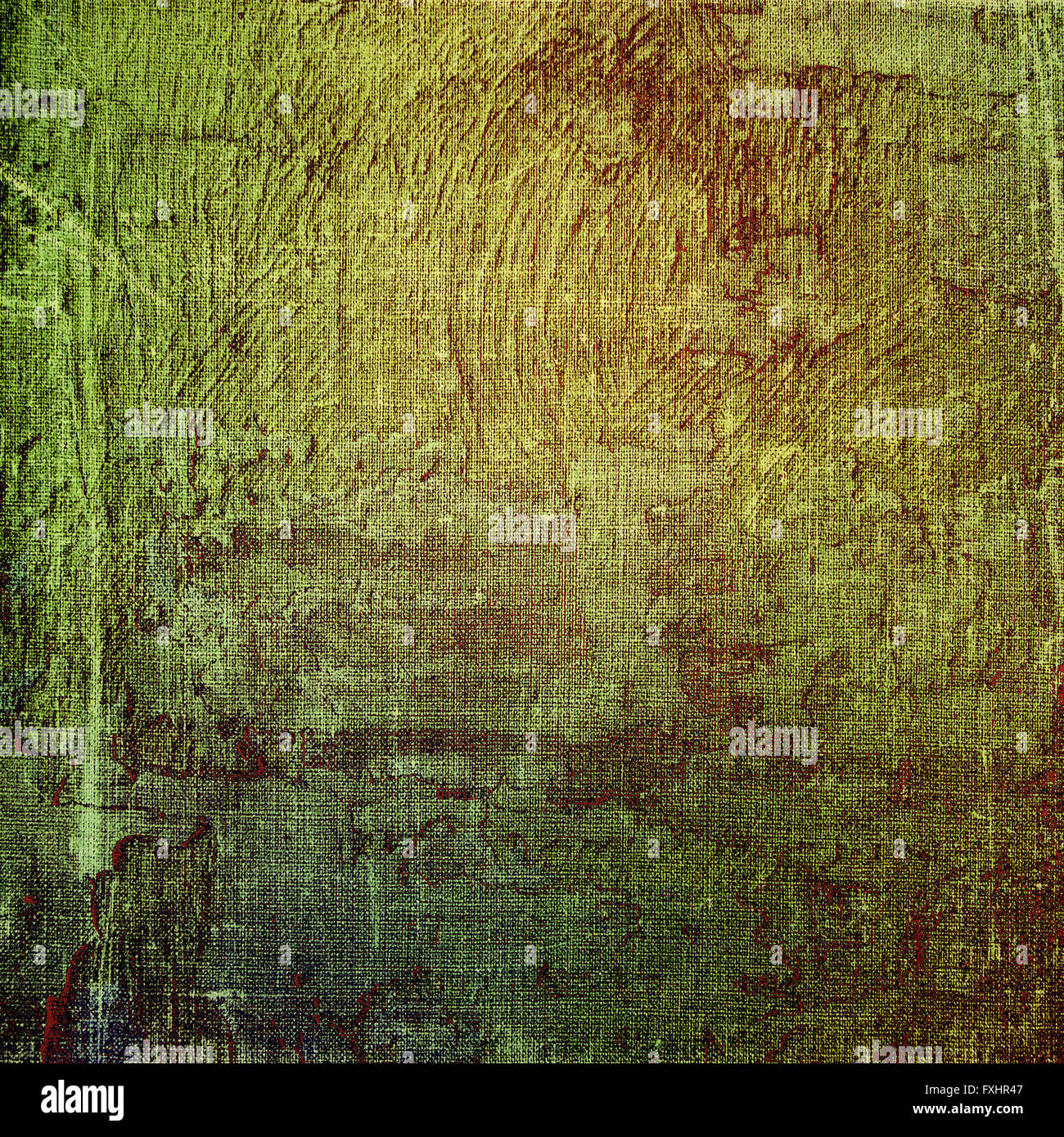 Grunge canvas texture with vignette Stock Photo - Alamy