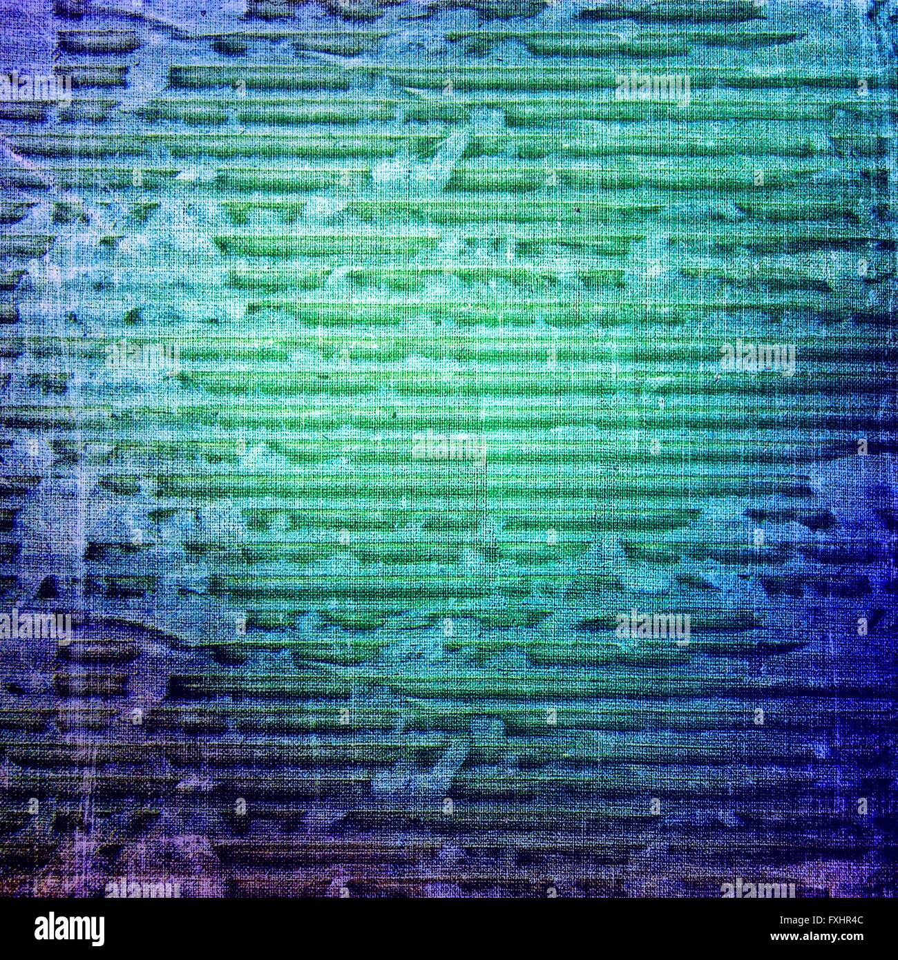 Grunge canvas texture with vignette Stock Photo - Alamy