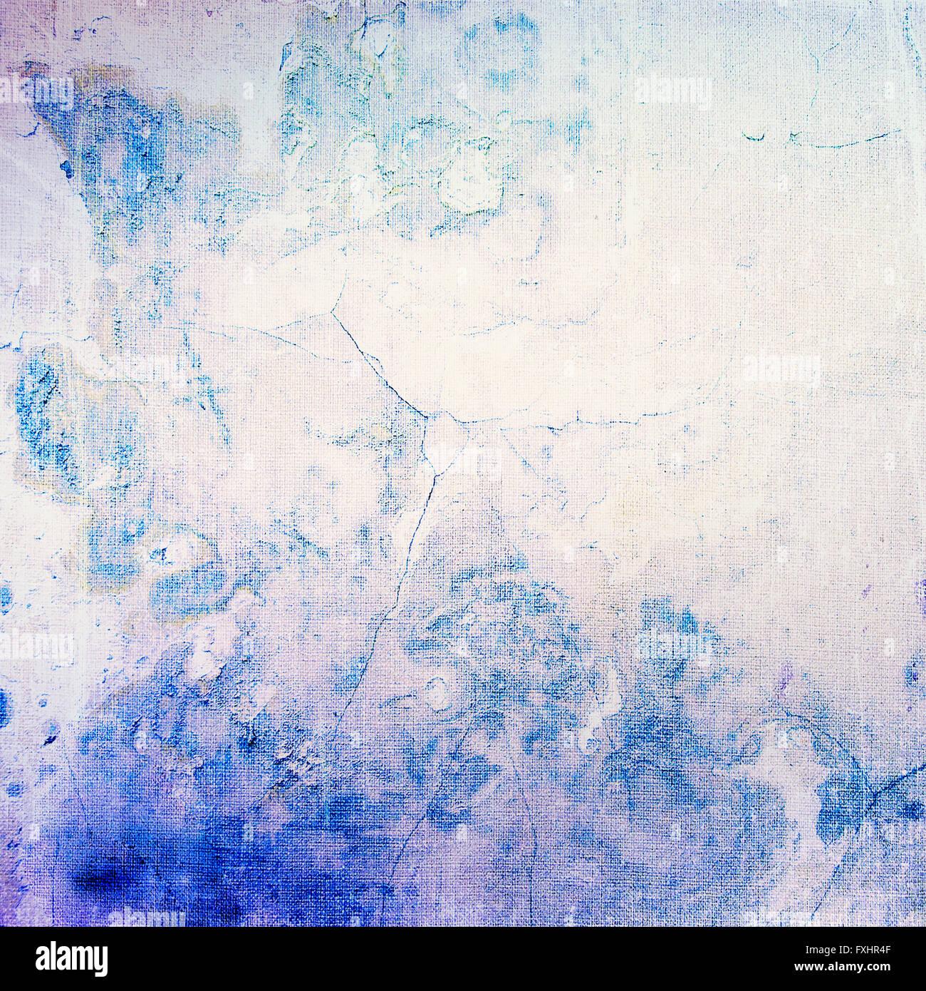 Grunge canvas texture with vignette Stock Photo - Alamy