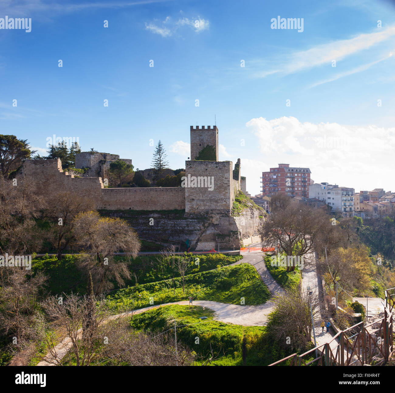 Castello di lombardia hi-res stock photography and images - Alamy
