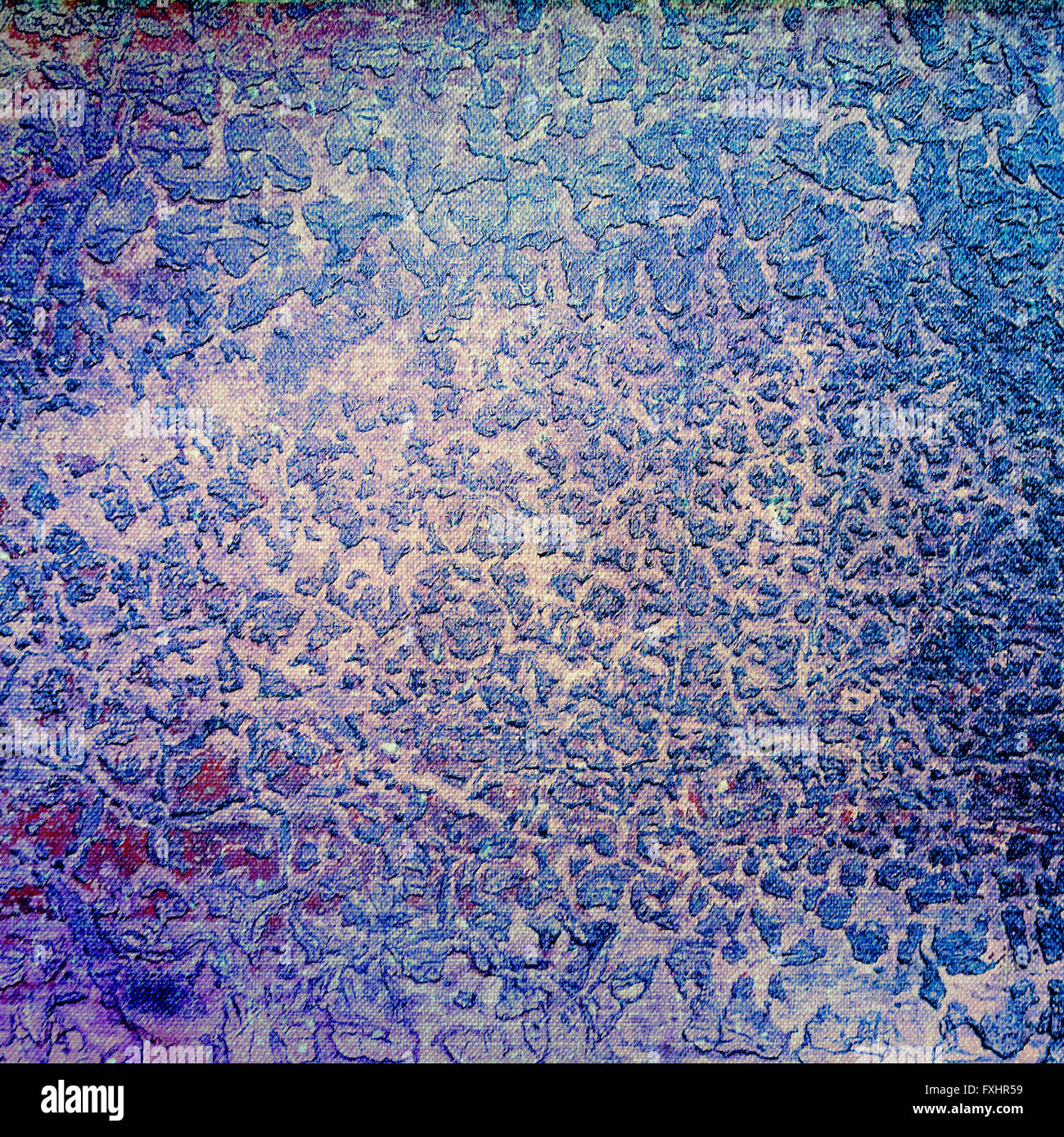 Grunge canvas texture with vignette Stock Photo - Alamy