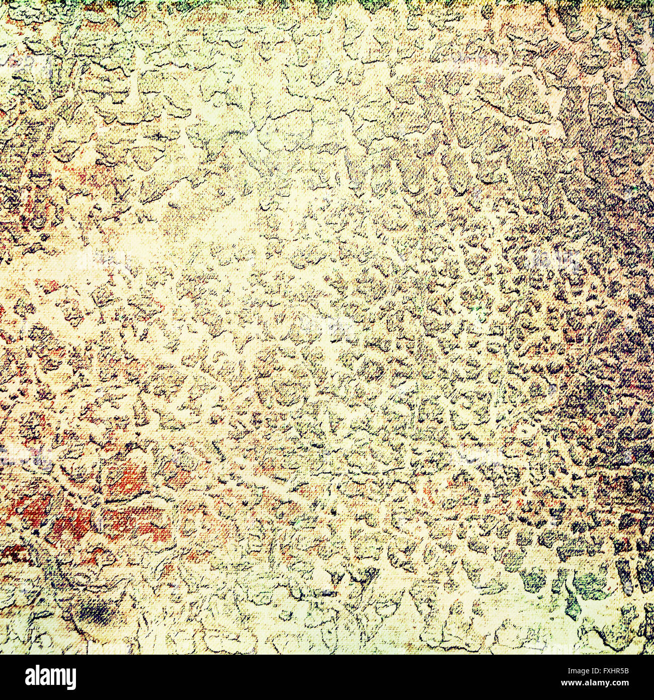 Grunge canvas texture with vignette Stock Photo - Alamy